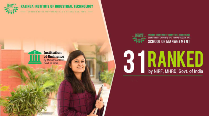 KIIT | Ranking & Recognition | India's best University