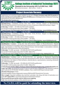KIIT Careers - Job Openings at KIIT - KIIT Deemed to be University