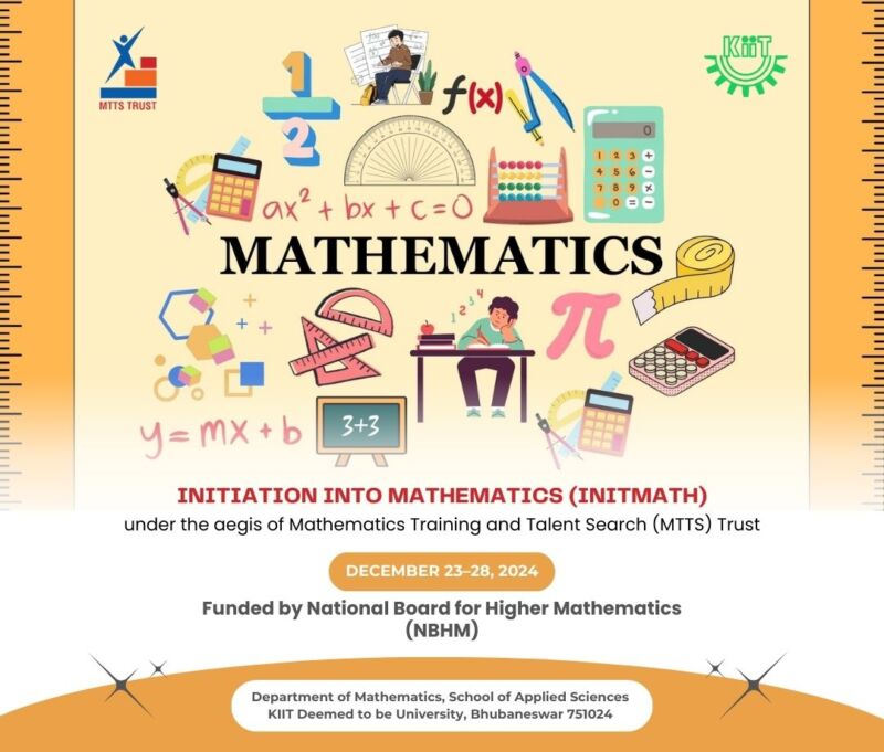 Initiation into Mathematics (InitMath) under the aegis of Mathematics ...